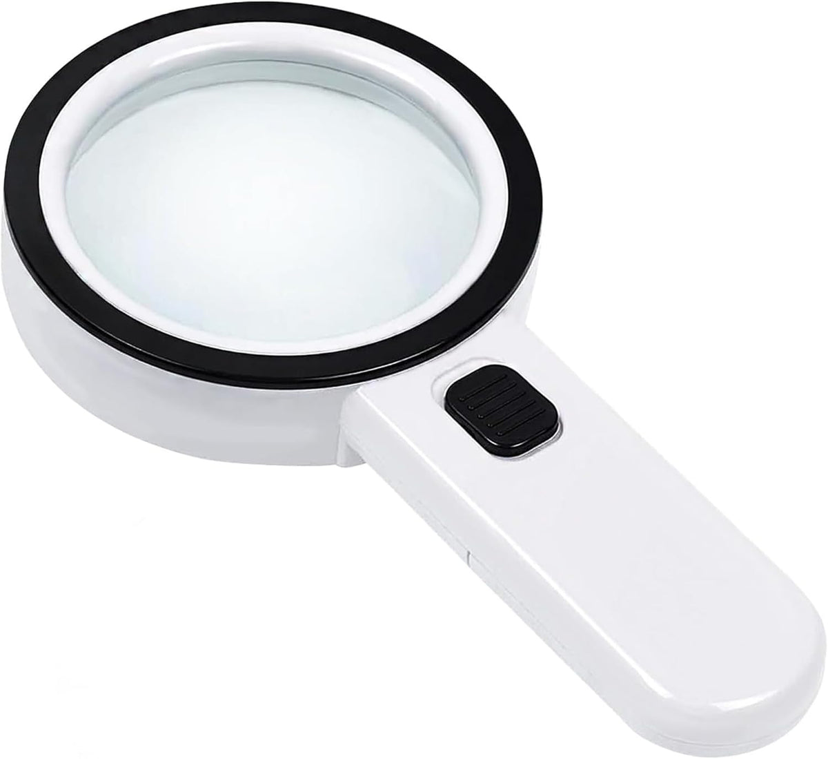 KAV 30X Magnifying Glass with Light - Handheld Illuminated Magnifier w ...