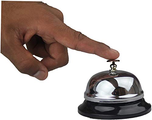 KAV - Desk/Table Call Bell Stainless Steel Service Bells for Kitchen B ...